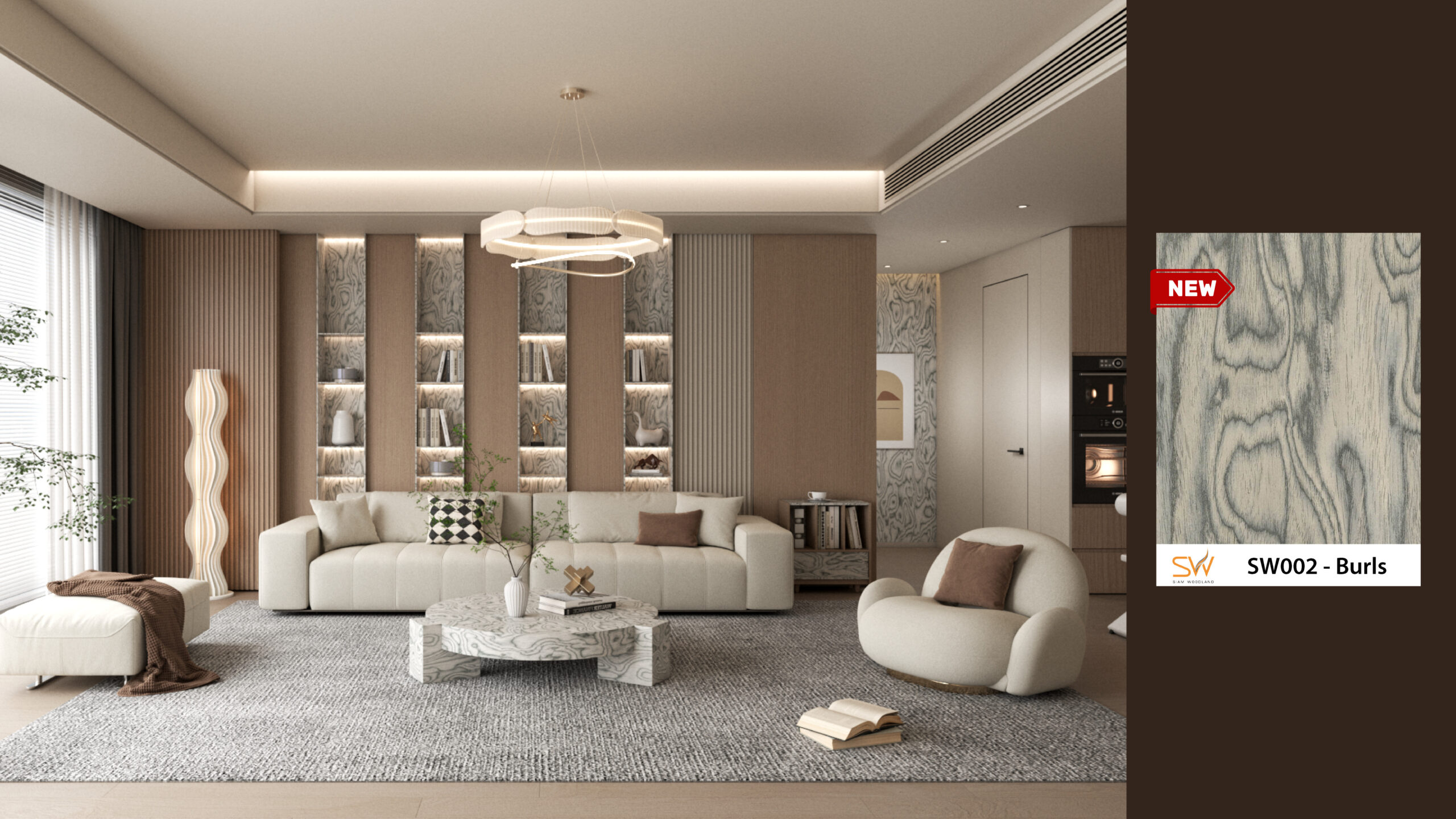 SW Wood veneer - SIAM WOODLAND