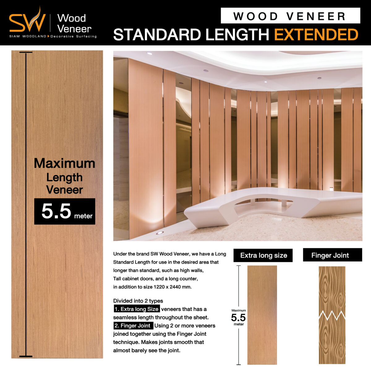 SW Wood veneer | SIAM WOODLAND